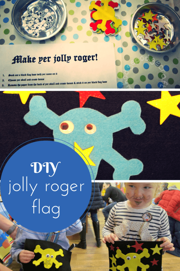 No-mess DIY jolly roger flag craft – HodgePodgeCraft