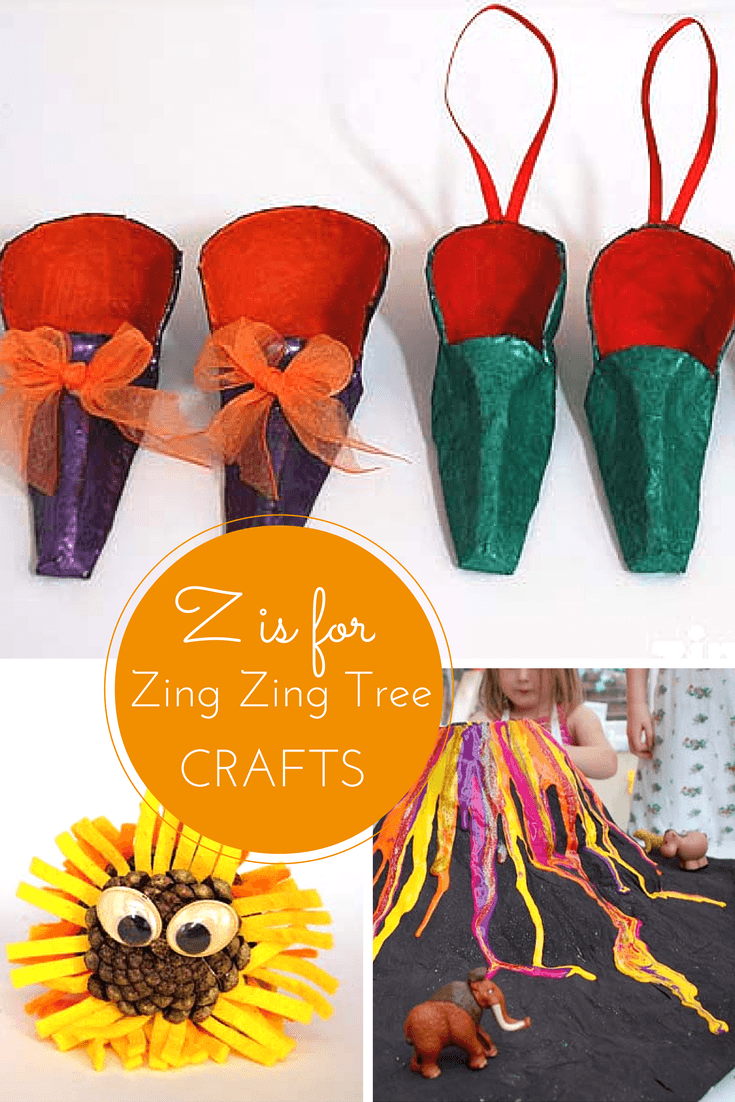 Z craft ideas for kids (a Zing Zing Tree special) – HodgePodgeCraft