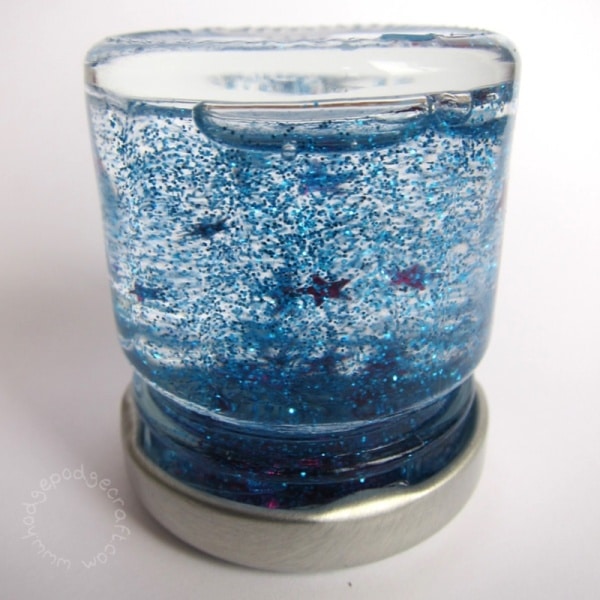 DIY mini glitter calm down jar tutorial – HodgePodgeCraft