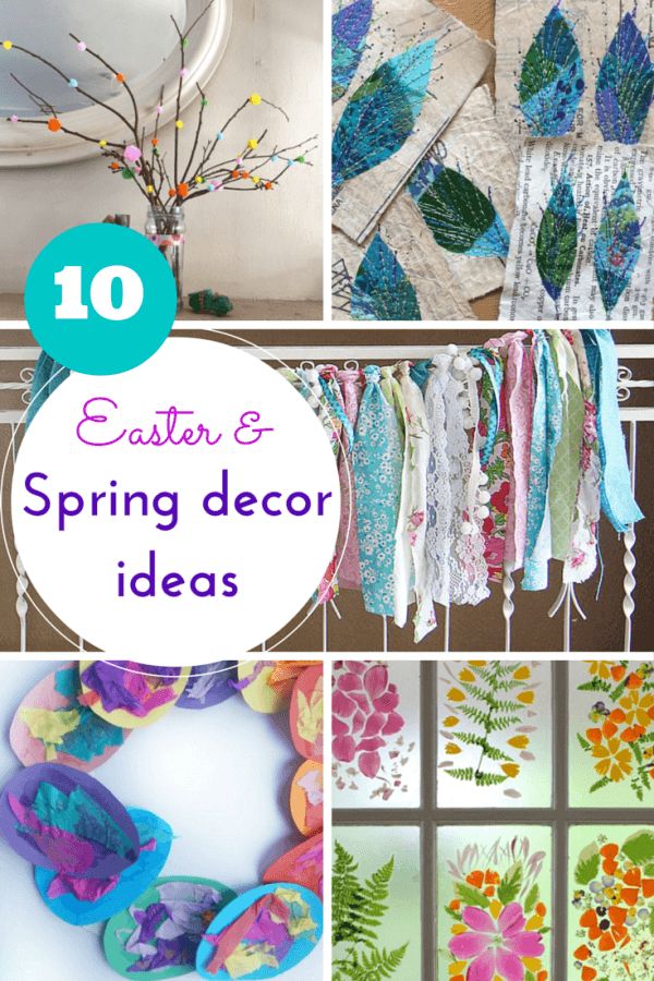 Spring & Easter ideas for DIY decorations – HodgePodgeCraft