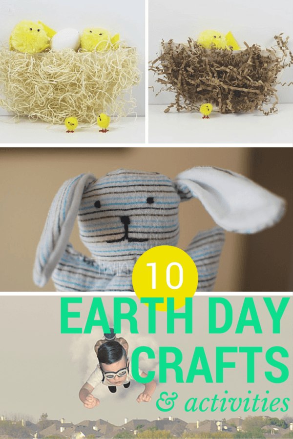 10 upcycled earth day crafts & activities for kids – HodgePodgeCraft