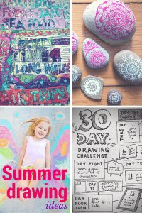 Ideas & prompts for Summer drawings – HodgePodgeCraft