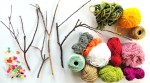 Gorgeous yarn craft: wrapped sticks – HodgePodgeCraft